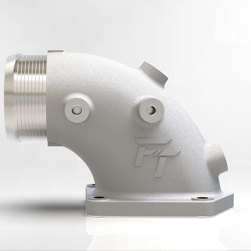 TILLIX 3" Forward Facing Intake Manifold Elbow for Toyota 100 Series 1 ...